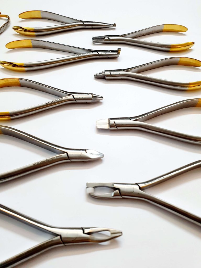 Orthodontic Instrument Kit | 19-Piece Stainless Steel Dental Set